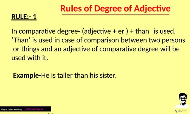Rules of Degree of Adjective for competitive exam.pptx