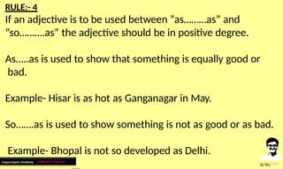 Rules of Degree of Adjective for competitive exam.pptx