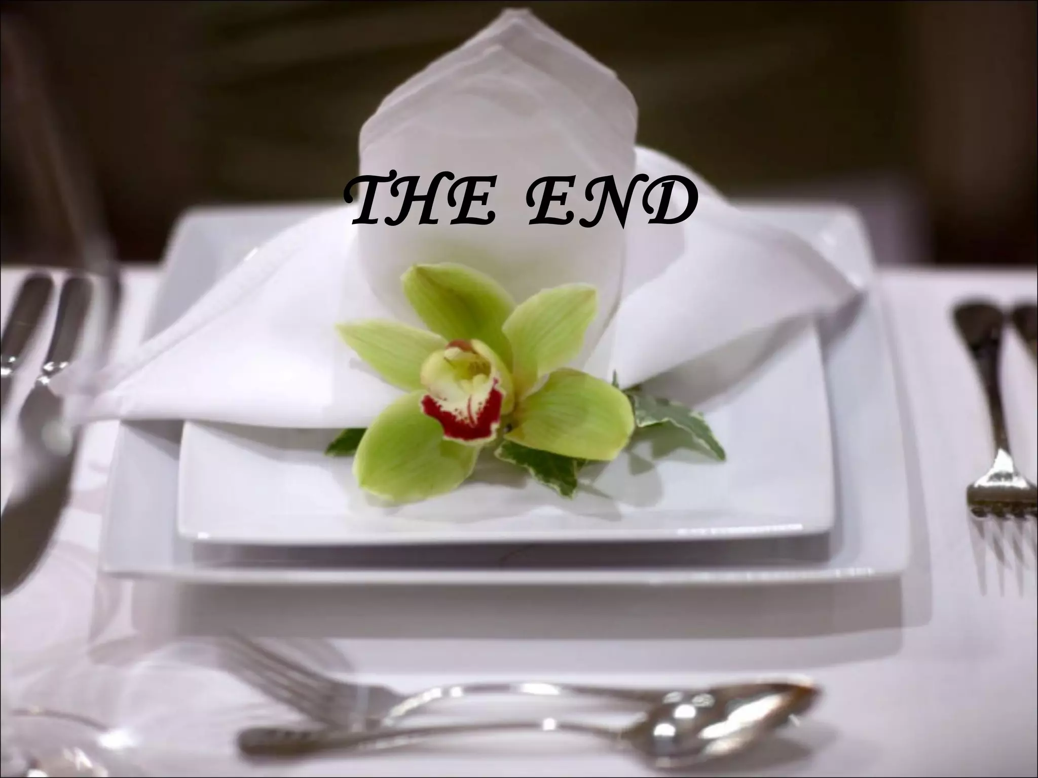 Rules of etiquette formal dining | PPT