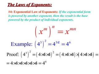 Rules of Exponents | PPT