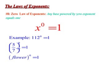 Rules of Exponents | PPT