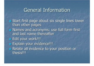 Rules Of Formal Writing | PDF