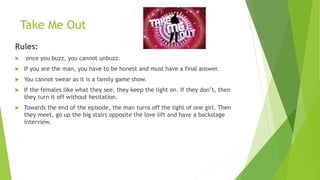 Rules of game shows | PPTX