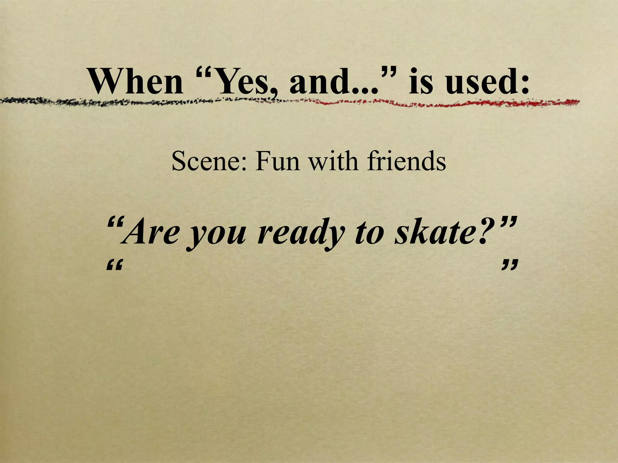 Rules of improvisation | PPT