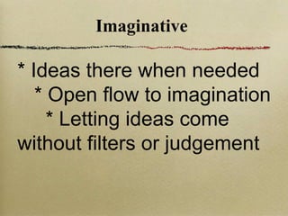 Rules of improvisation | PPT