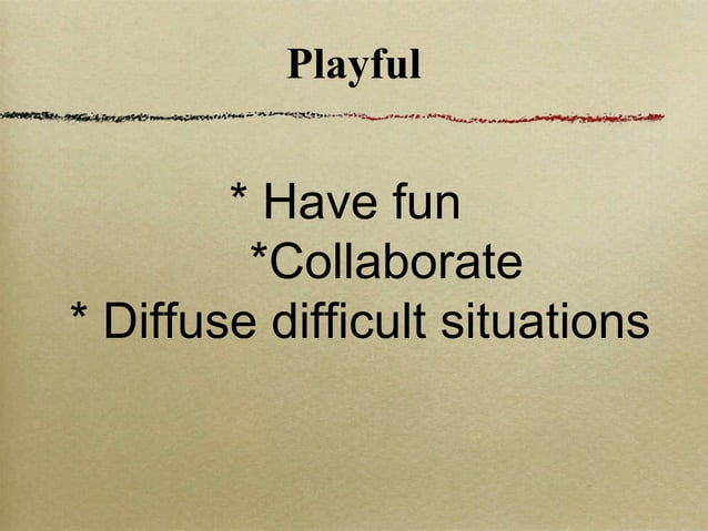 Rules of improvisation | PPT