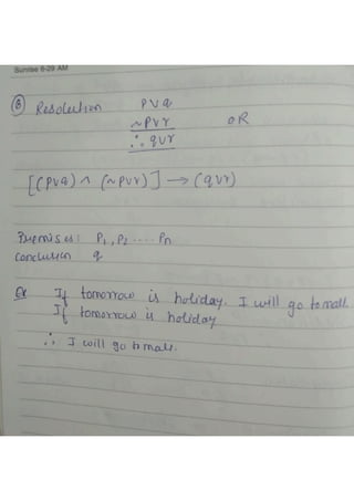 Rules of Inference in Discrete Structure | PDF