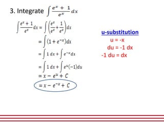 Rules of integration | PPT