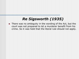 Rules of Interpretation overview of law and presentation | PPT