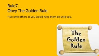 13 Rules of motivation | PPTX