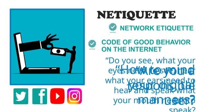 RULES OF NETIQUETTE Grade 7 ICT Subject.pptx
