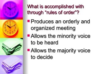 Rulesoforder | PPT