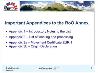 Efta Colombia - Rules of origin and customs | PDF | Commodities | Economy