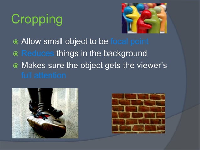 Rules of photo composition | PPTX | Photography | Arts and Crafts