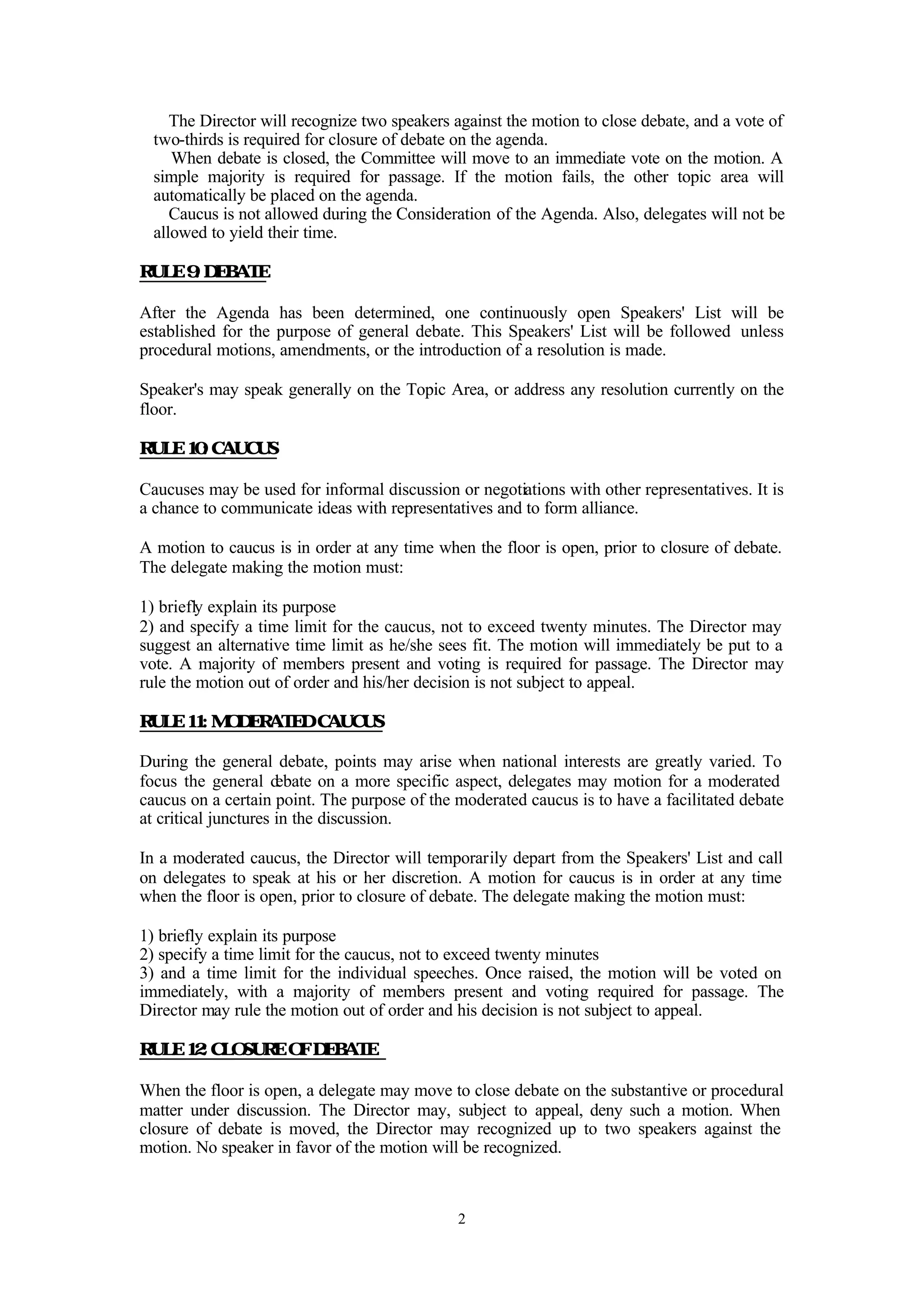 Rules Of Procedure | PDF | Law