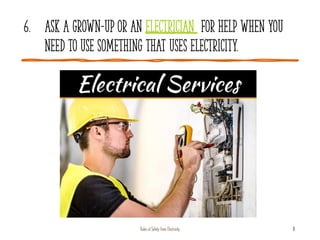 Rules of safety from electricity | PDF