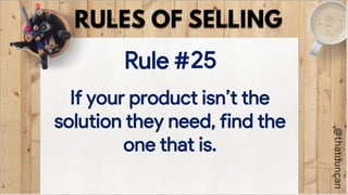 Rules of Selling | PPT