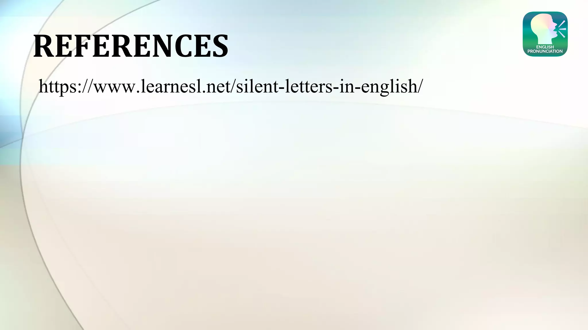 Rules of Silent Letter | PPT