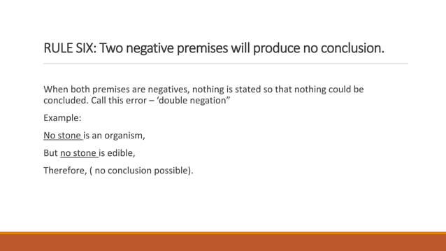Rules Of Syllogism Pdf