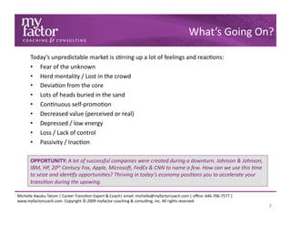 Five Tips to Thrive in an Unpredictable Market | PPT