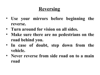 Rules of the road | PPT