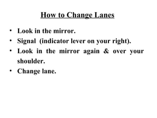 Rules of the road | PPT