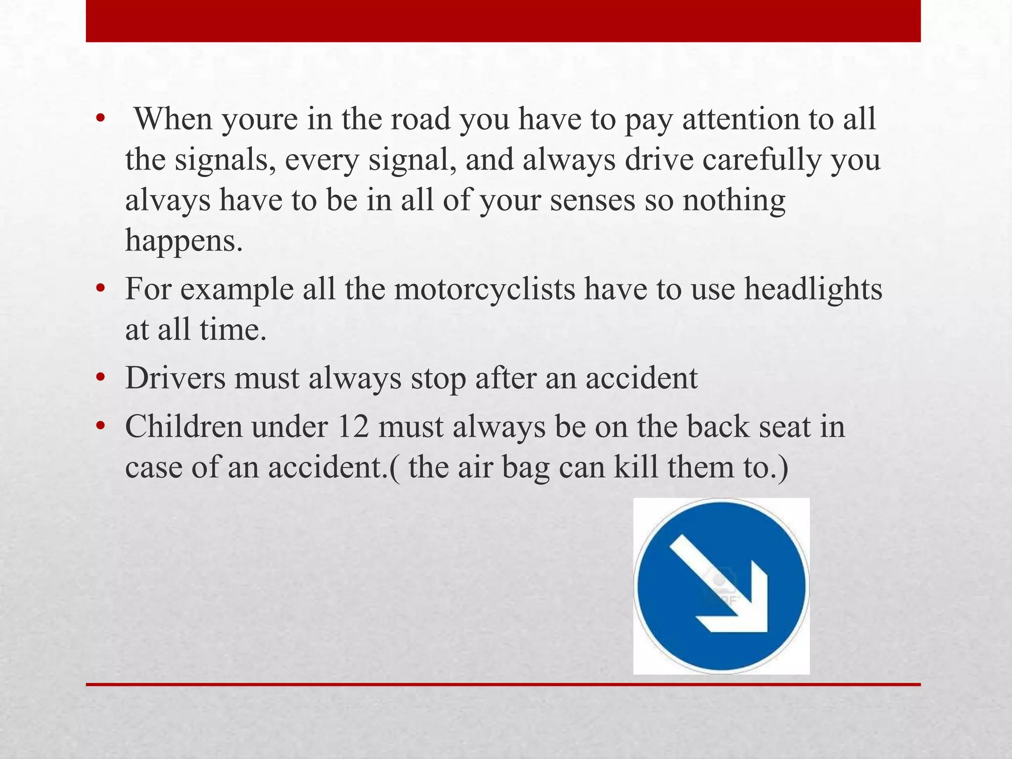 Rules of the road | PPTX