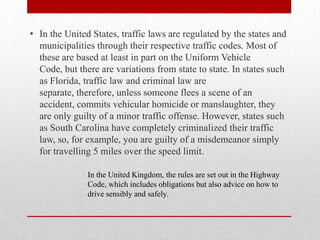 Rules of the road | PPTX