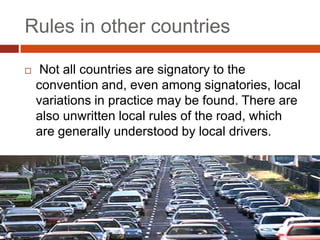 Rules of the road | PPTX