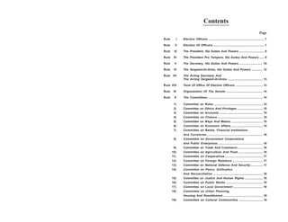 Rules of the Senate - Philippines | PDF