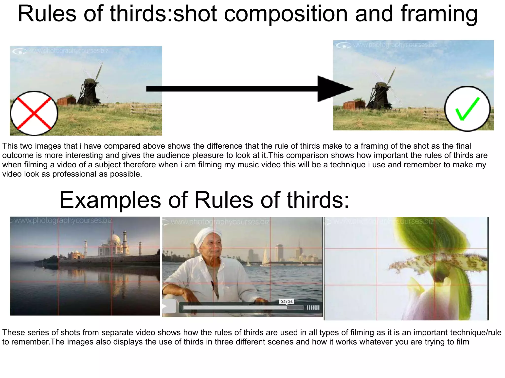 Rules of thirds | PPTX