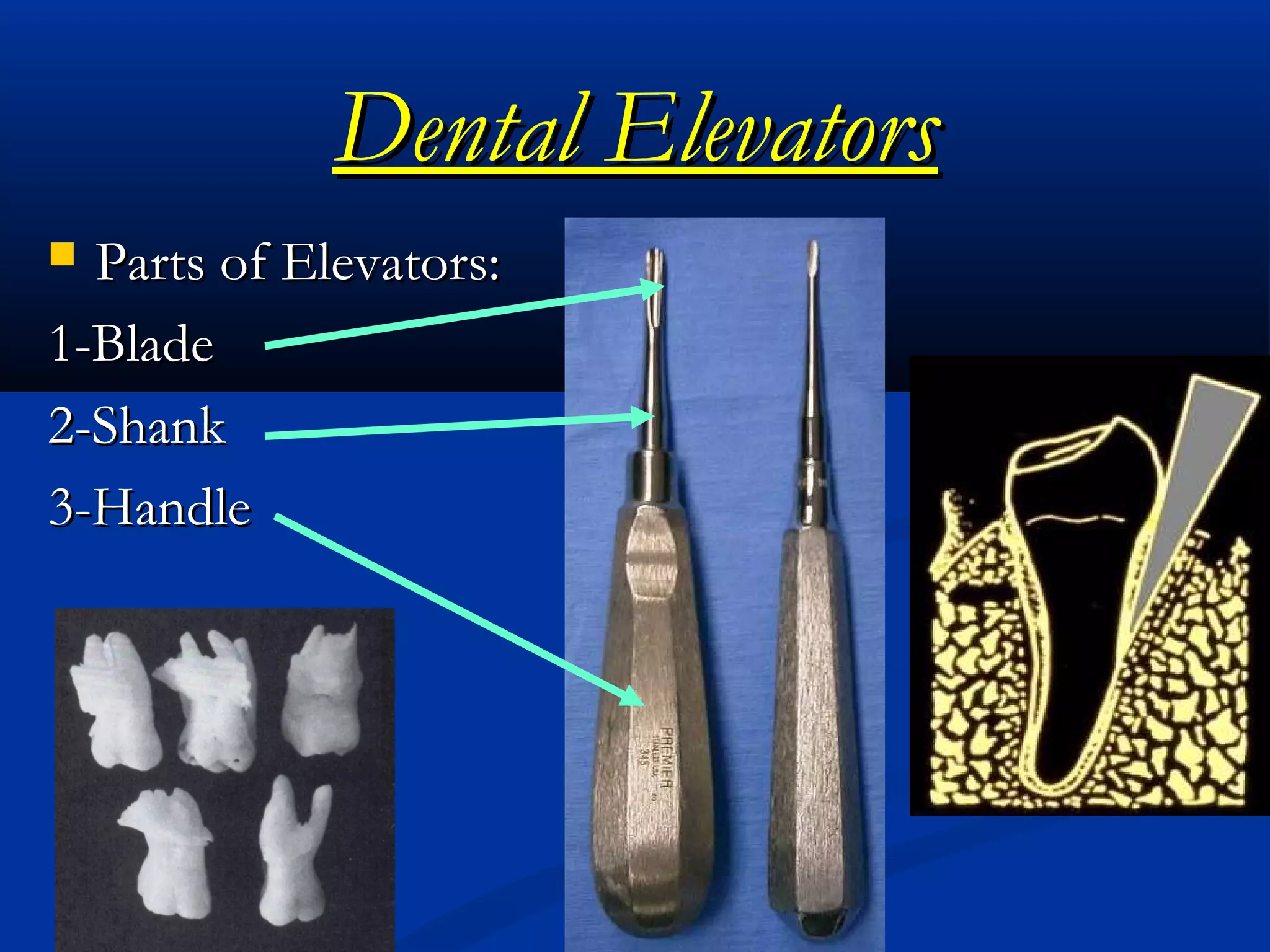 Rules of using dental forceps & elevator | PPT