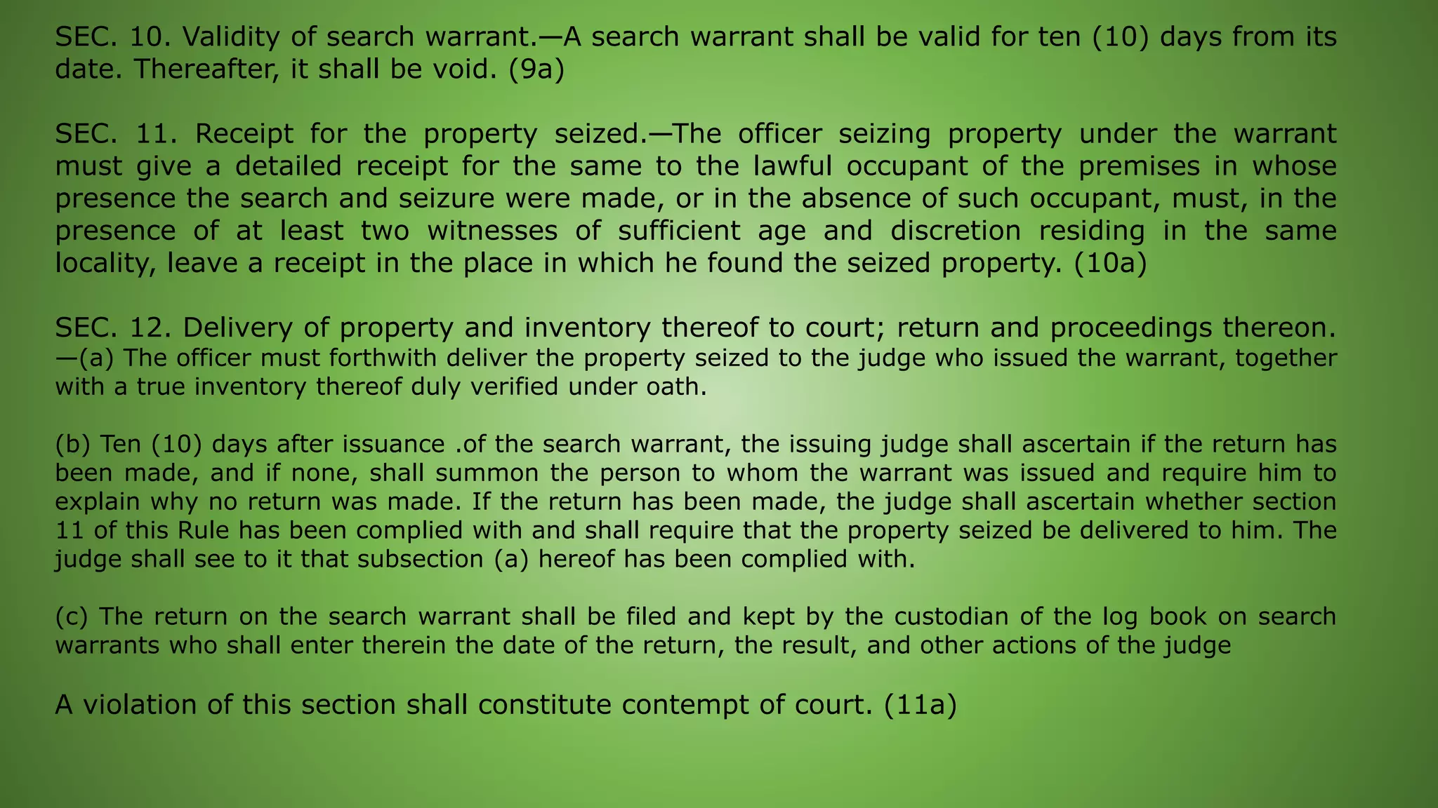 Rules on Arrest, Search and Seizure.pptx