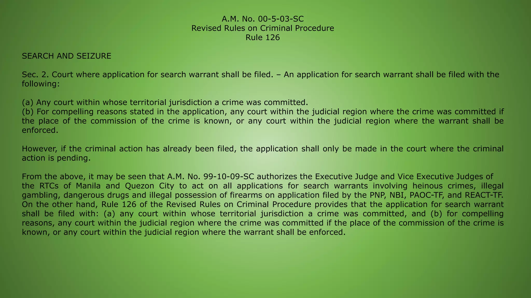 Rules on Arrest, Search and Seizure.pptx