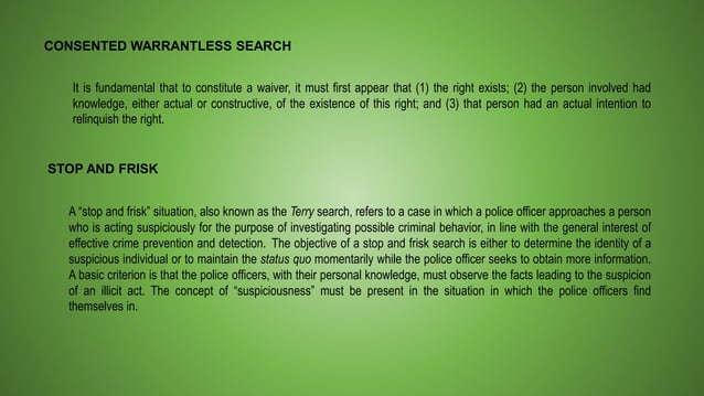 Rules on Arrest, Search and Seizure.pptx