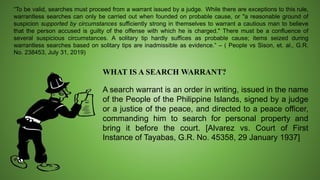 Rules on Arrest, Search and Seizure.pptx