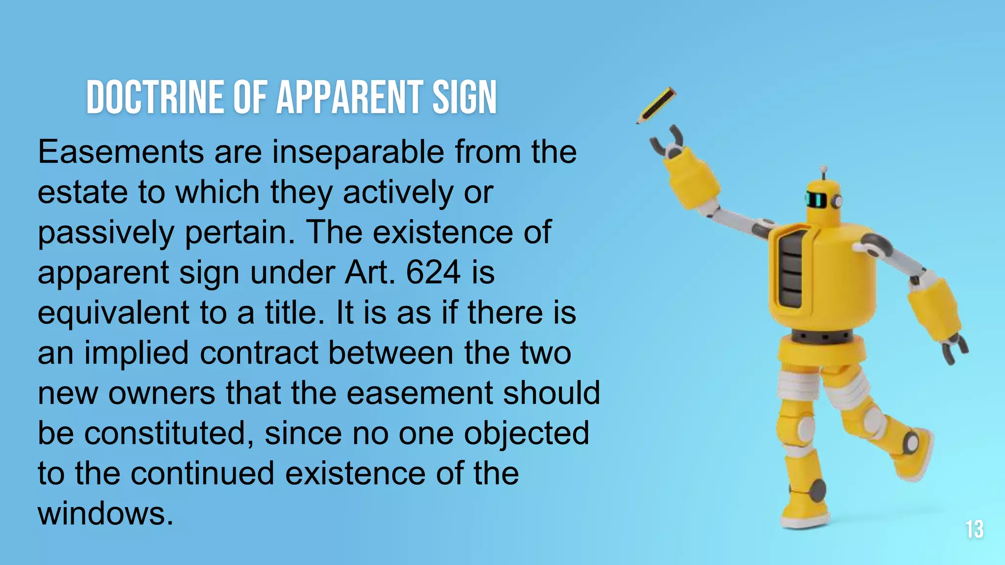 Rules on Easement | PPTX