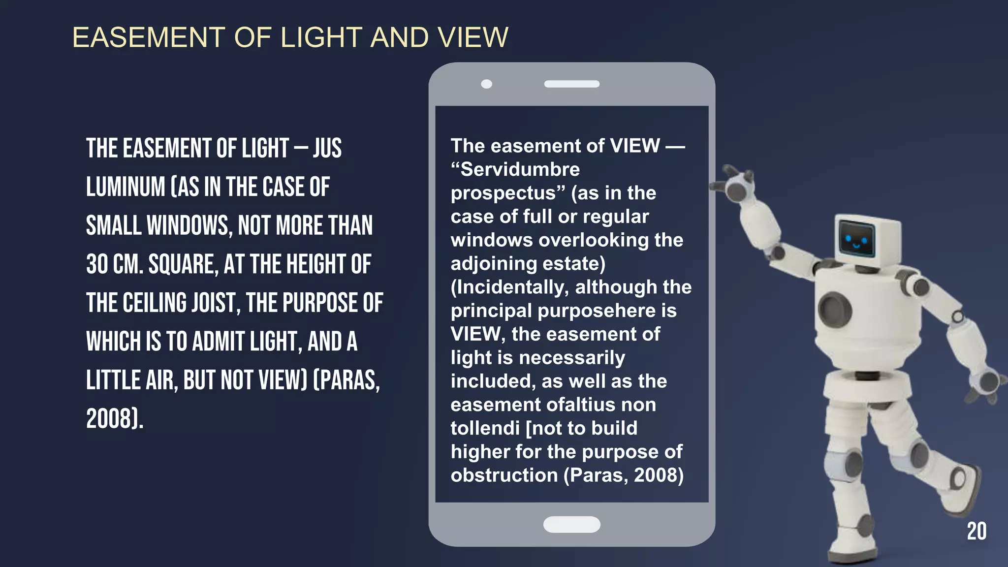 Rules on Easement | PPTX
