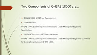 OHSAS 18000 | PPTX