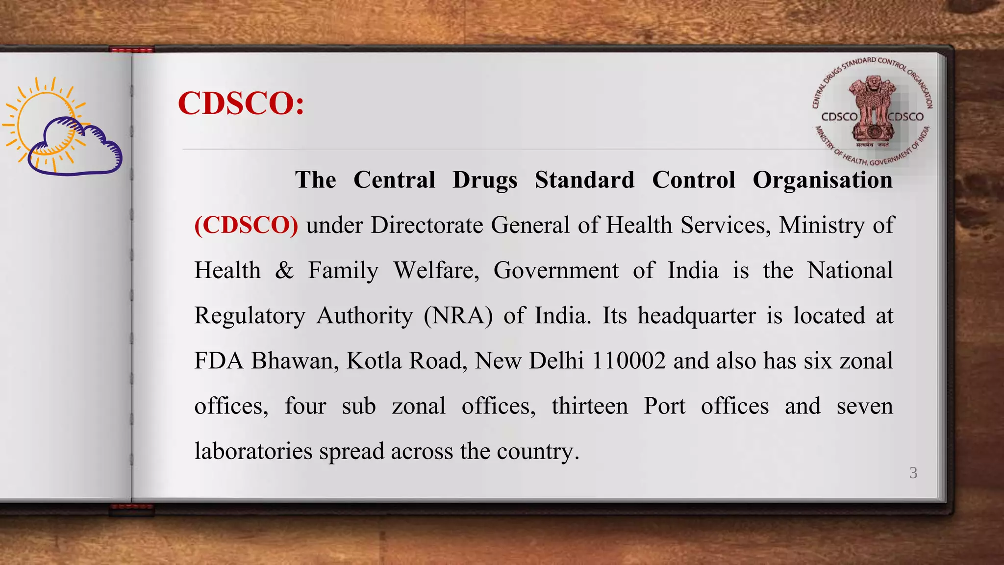 CDSCO Biologicals - Rules, Regulations, Guidelines and Standards for ...