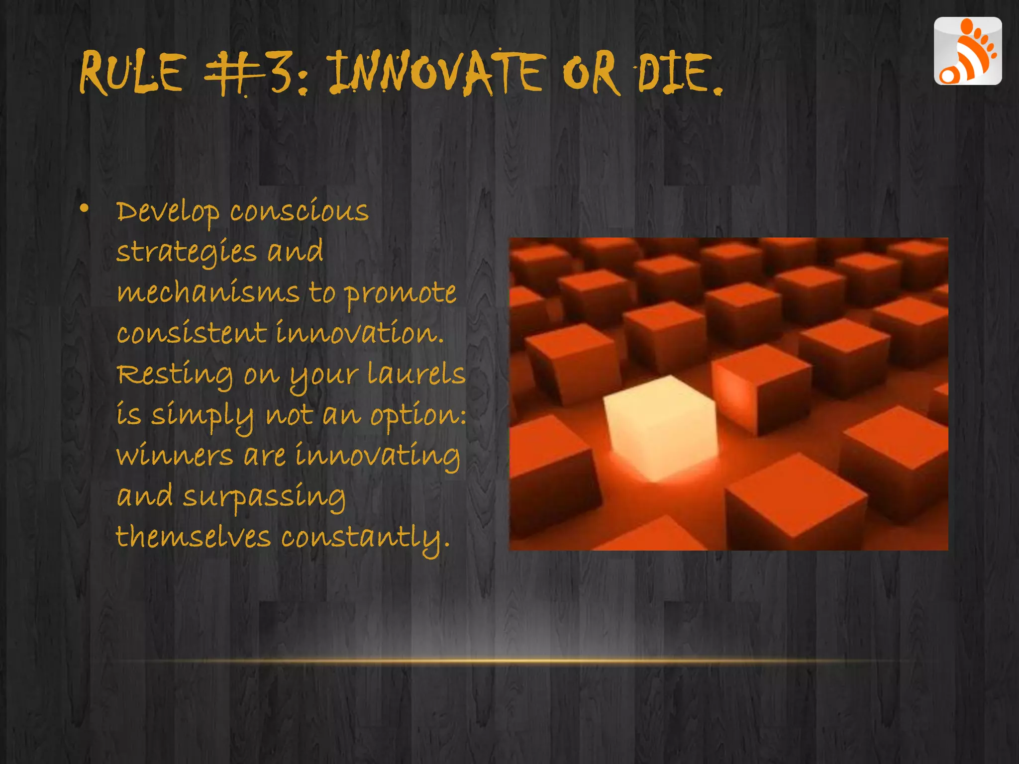 Make your own rules as a Leader | PPT