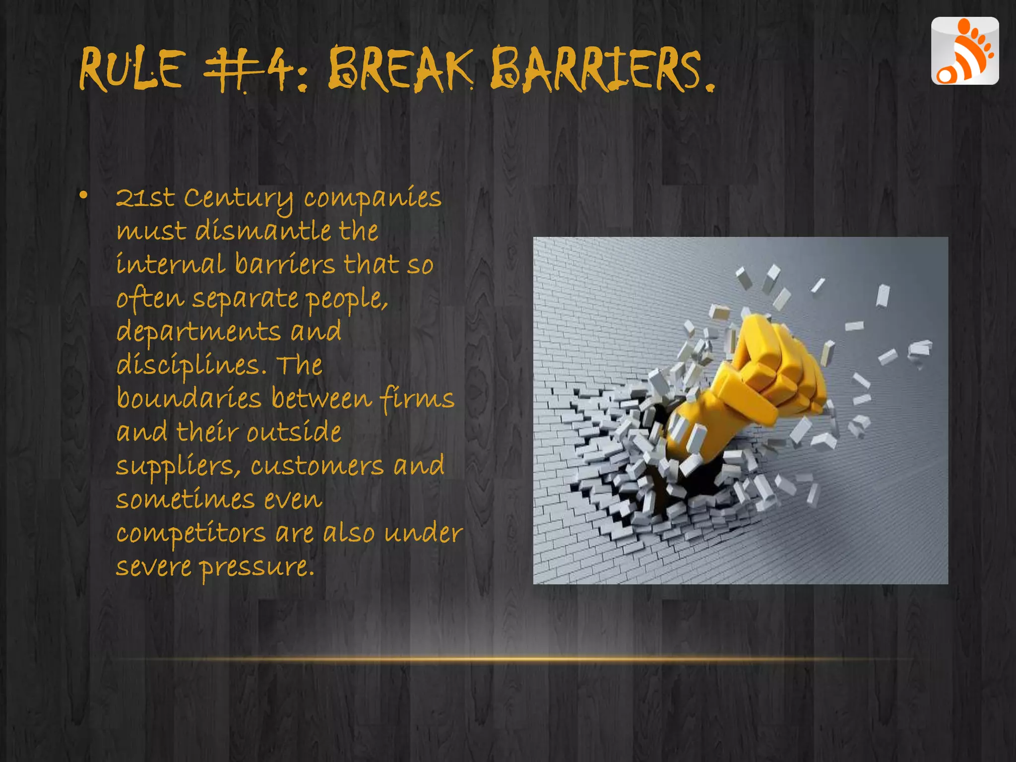 Make your own rules as a Leader | PPT