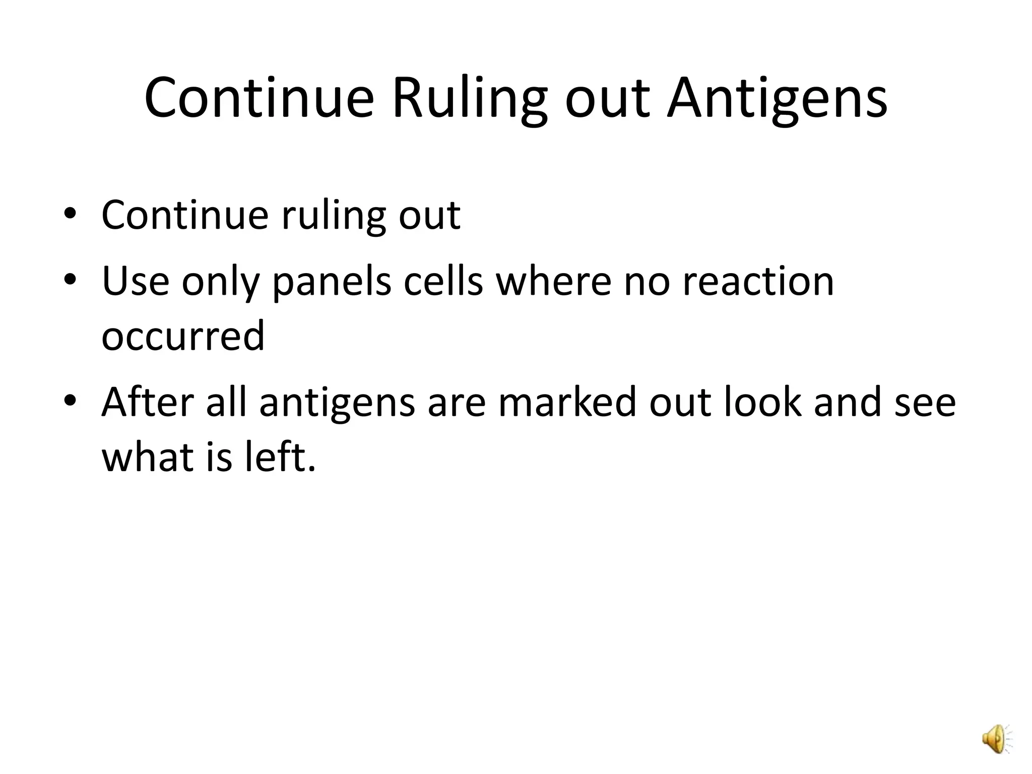 Ruling out using abid panel | PPTX