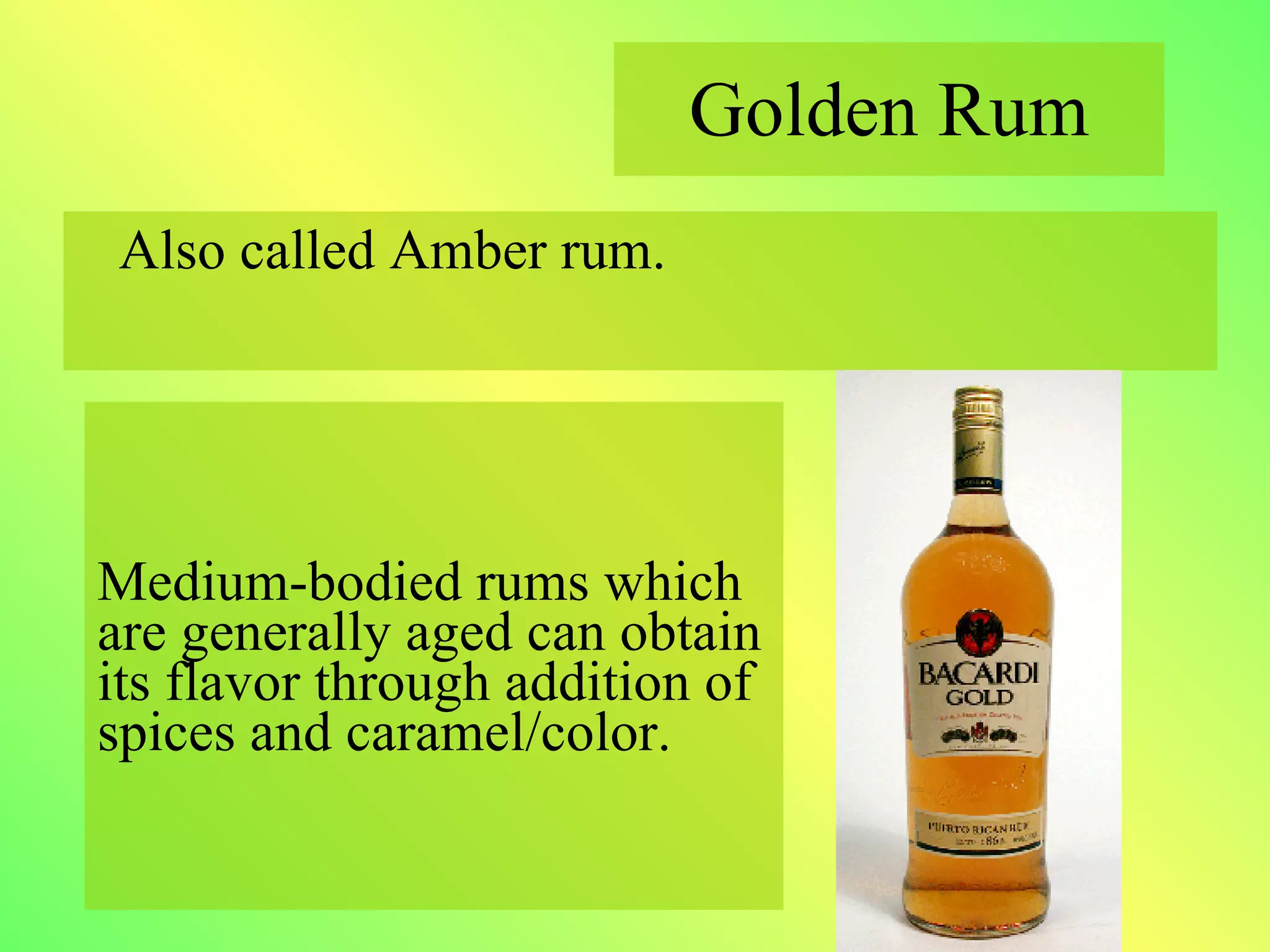 Rum | PPT
