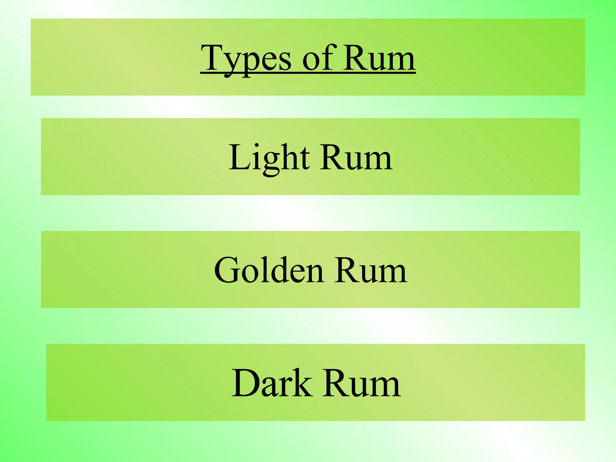 Rum | PPT