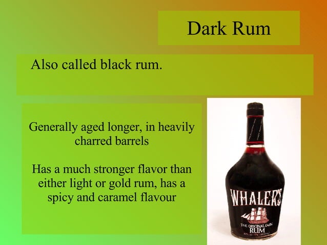 Rum | PPT | Alcoholic Beverages | Food & Drink