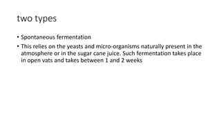 Rum Production | PPTX