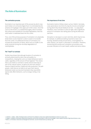 Rumination Monitoring White Paper - Heat Detection System | PDF | Food ...