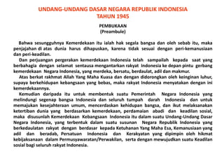 RUMAH KITA RUMAH PANCASILA (2). Negara kesatuan | PPT