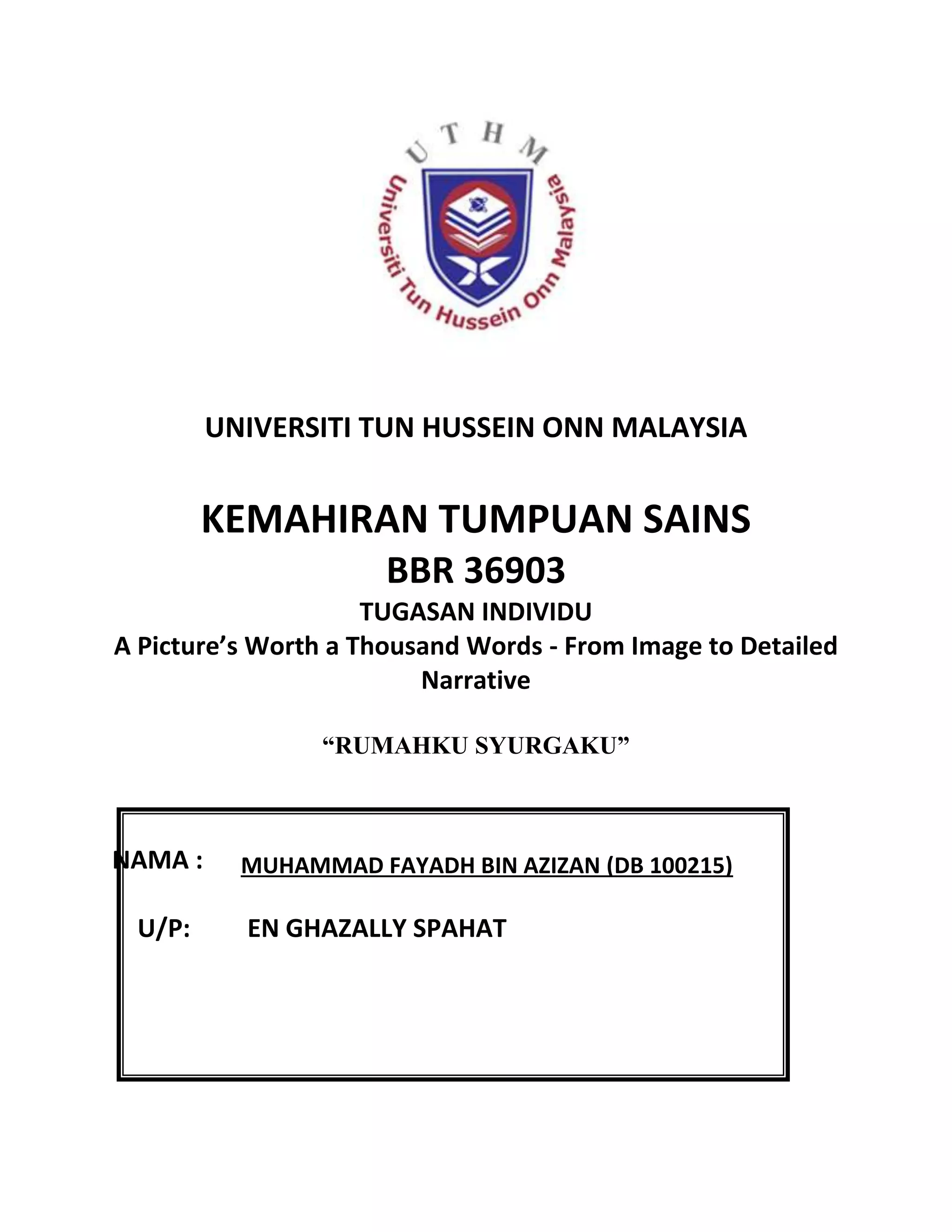 Rumahku syurgaku | PDF